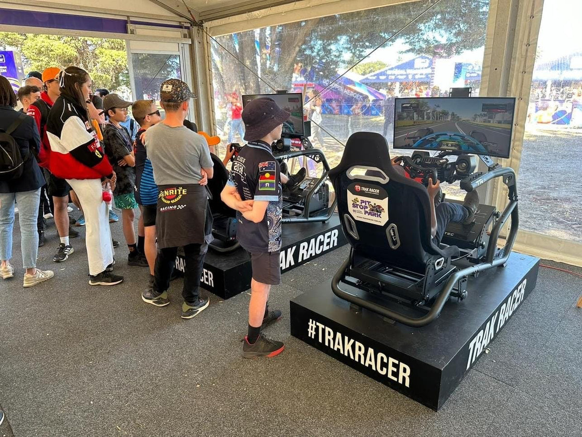 Trak Racer Brings the Race Experience to Fans at the Australian Grand