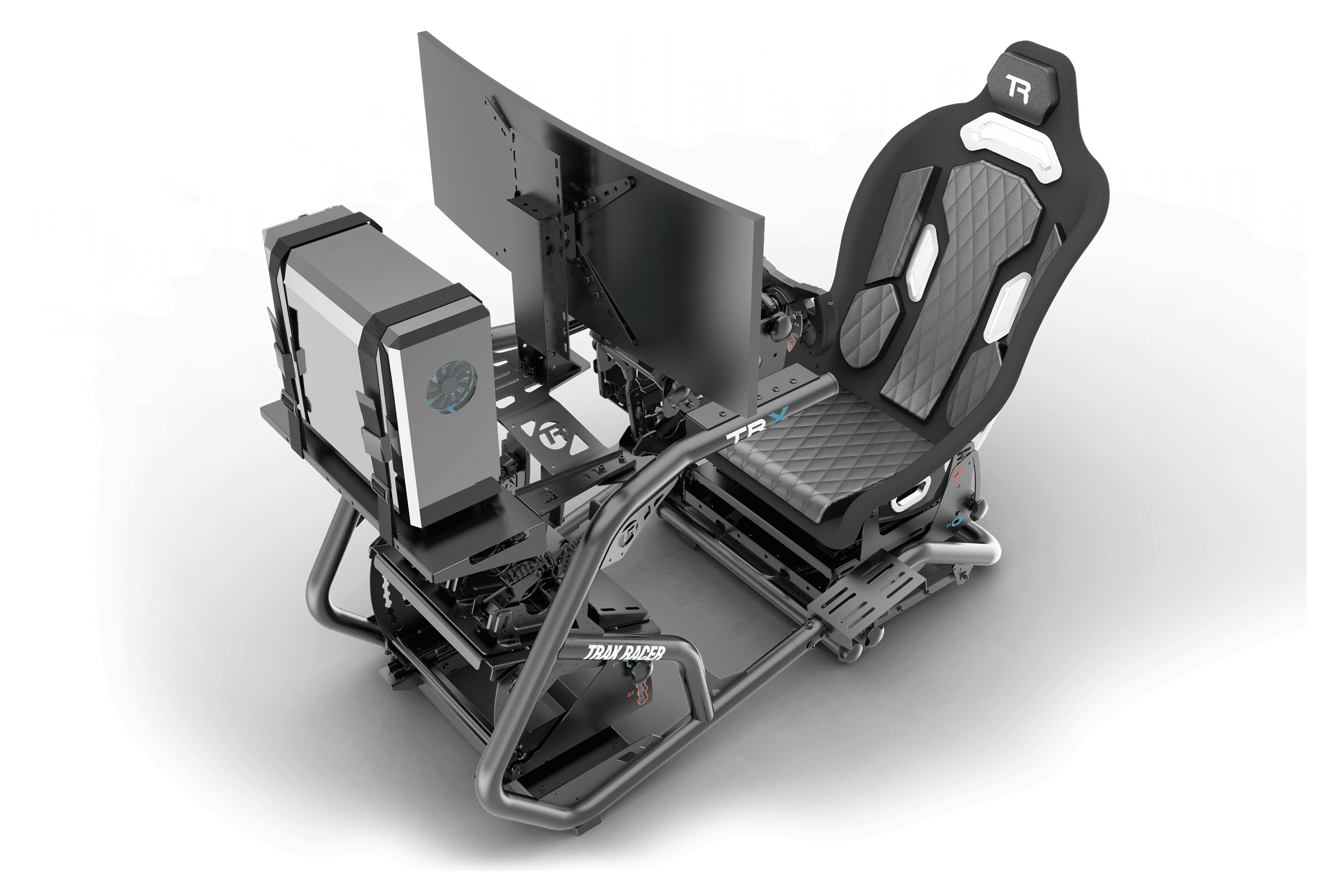 Trak Racer Computer PC Control Box Shelf for Trak Racer TR8 Pro and Al