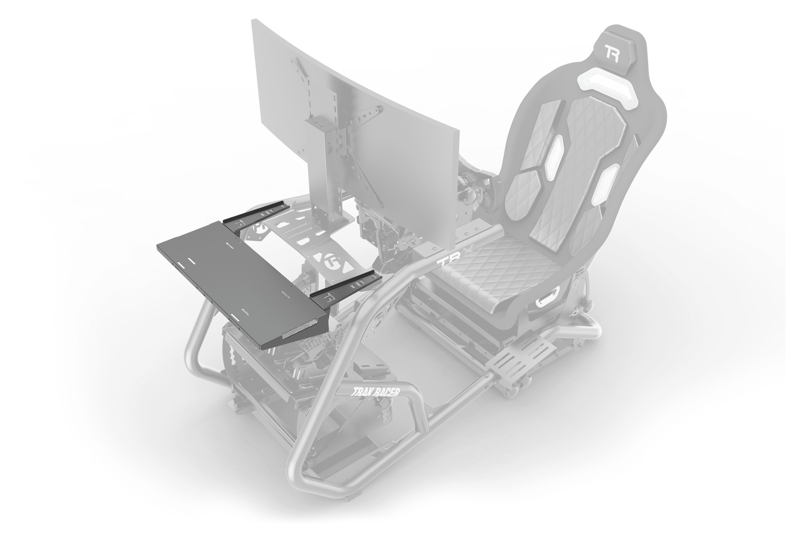 Trak Racer Computer PC Control Box Shelf for Trak Racer TR8 Pro and Al