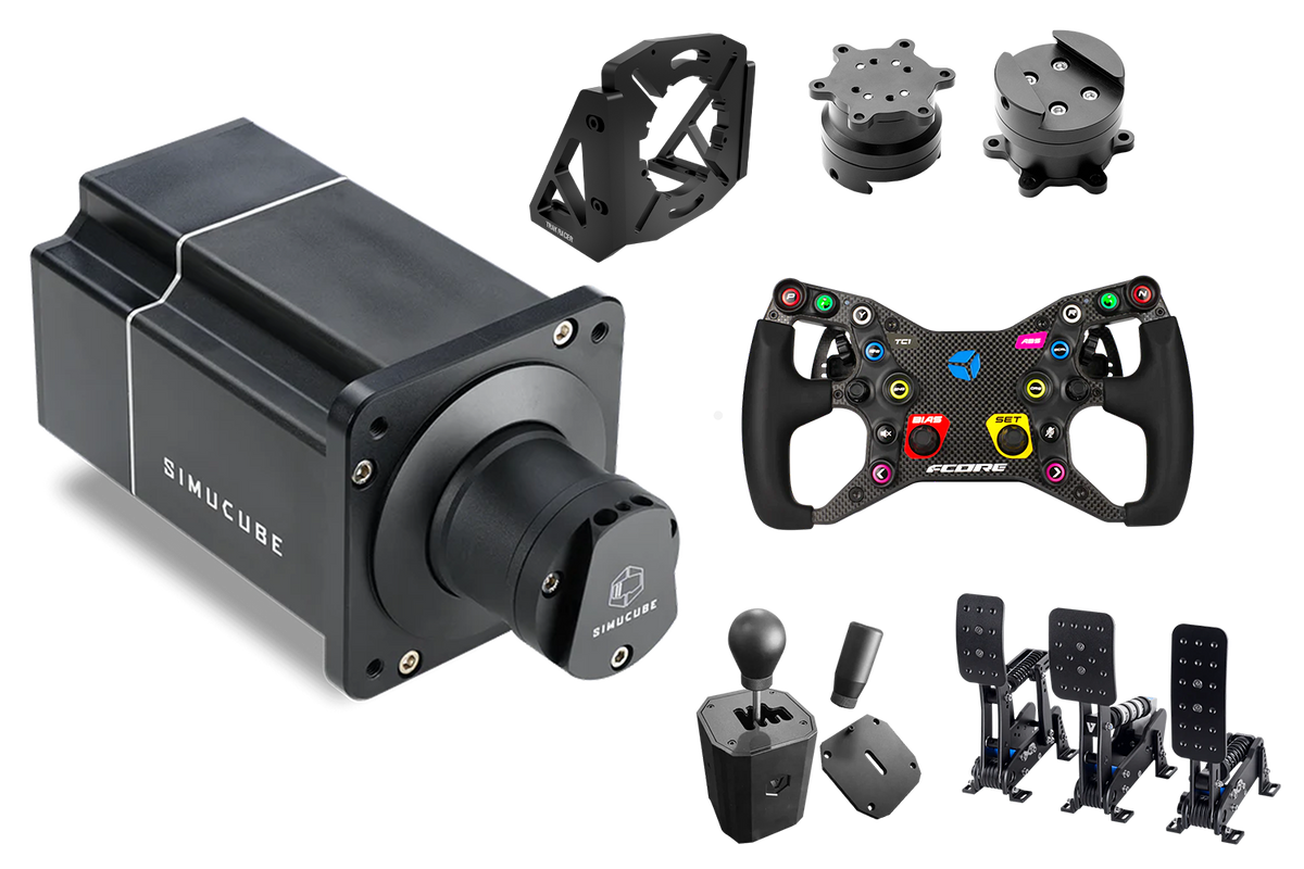 Sim Racing Steering Wheels & Bases | Shop Now