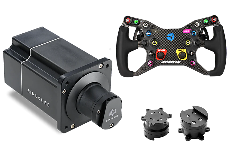 Bundle - Simucube 2 Pro R2 Wheelbase and Cube Controls FCORE Formula S