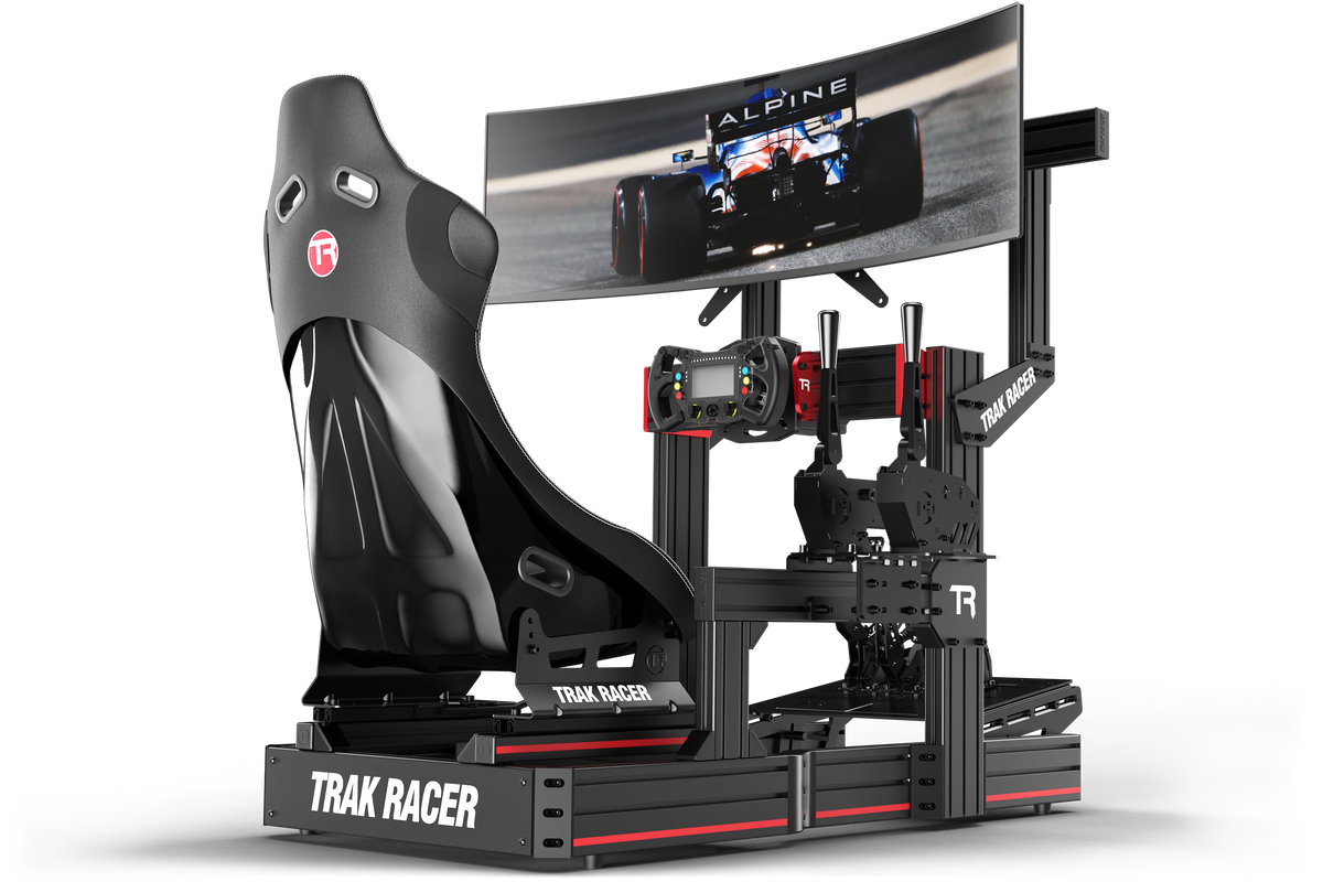 Large Cockpit-Mounted Single Monitor Stand - 1200mm / 47.25" Wide