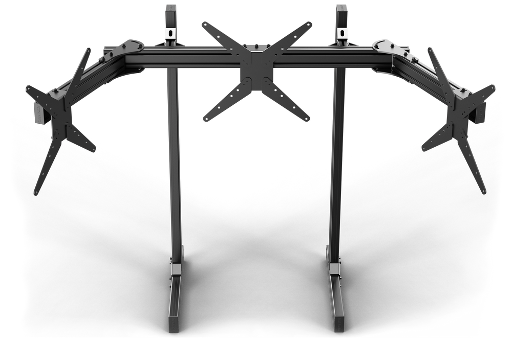 Large Freestanding Triple Monitor Stand - 1200mm / 47.25" Wide