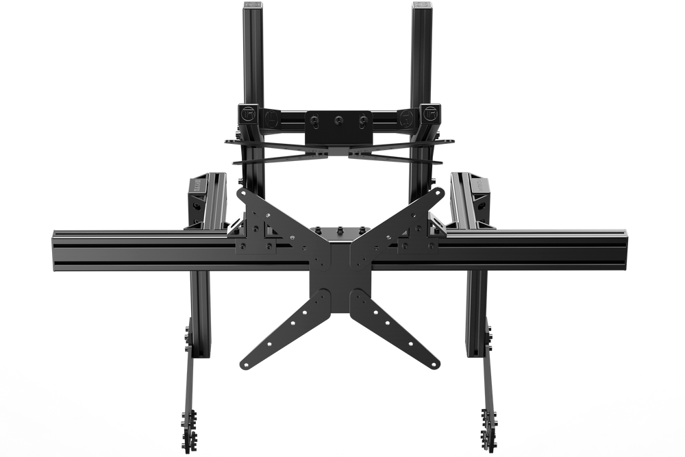 Large Cockpit-Mounted Dual Monitor Stand - 1200mm / 47.25" Wide