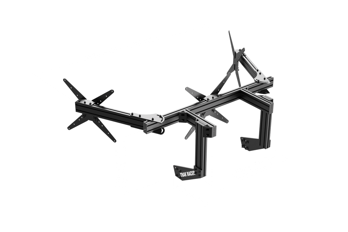 Large Cockpit-Mounted Triple Monitor Mount - 1200mm / 47.25" Wide