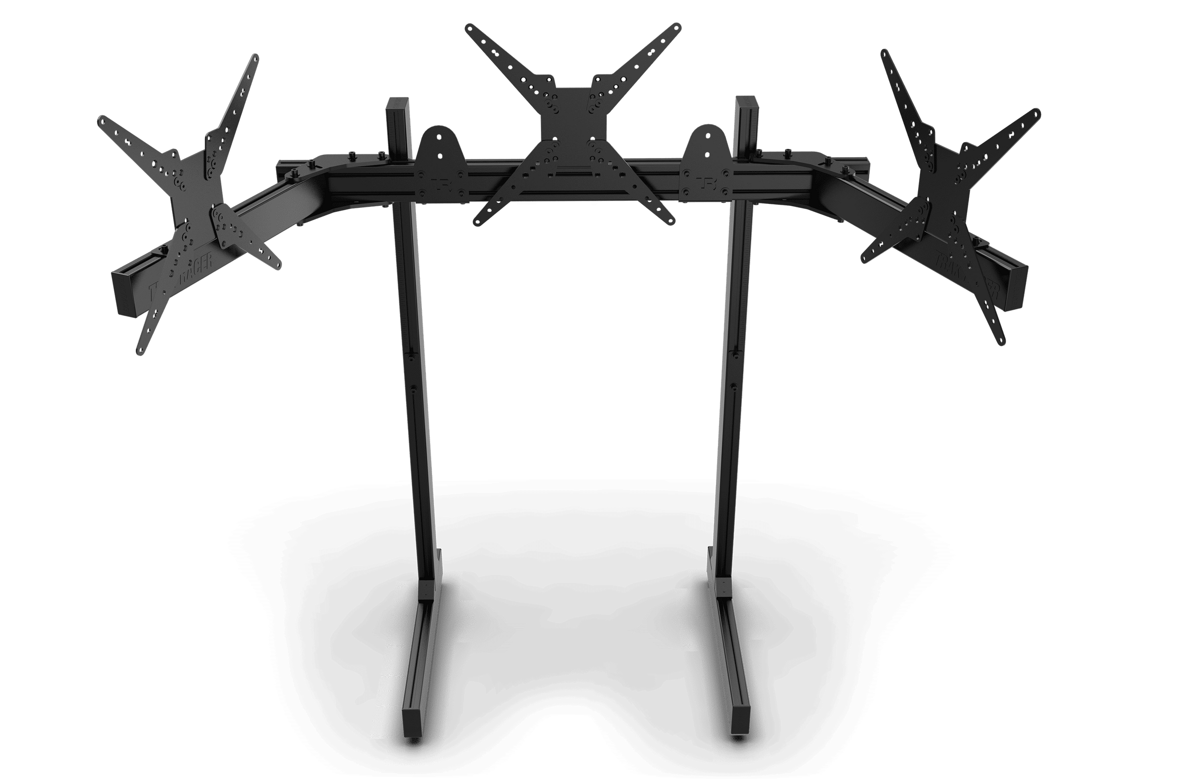 Large Freestanding Triple Monitor Stand - 1500mm / 59" Wide