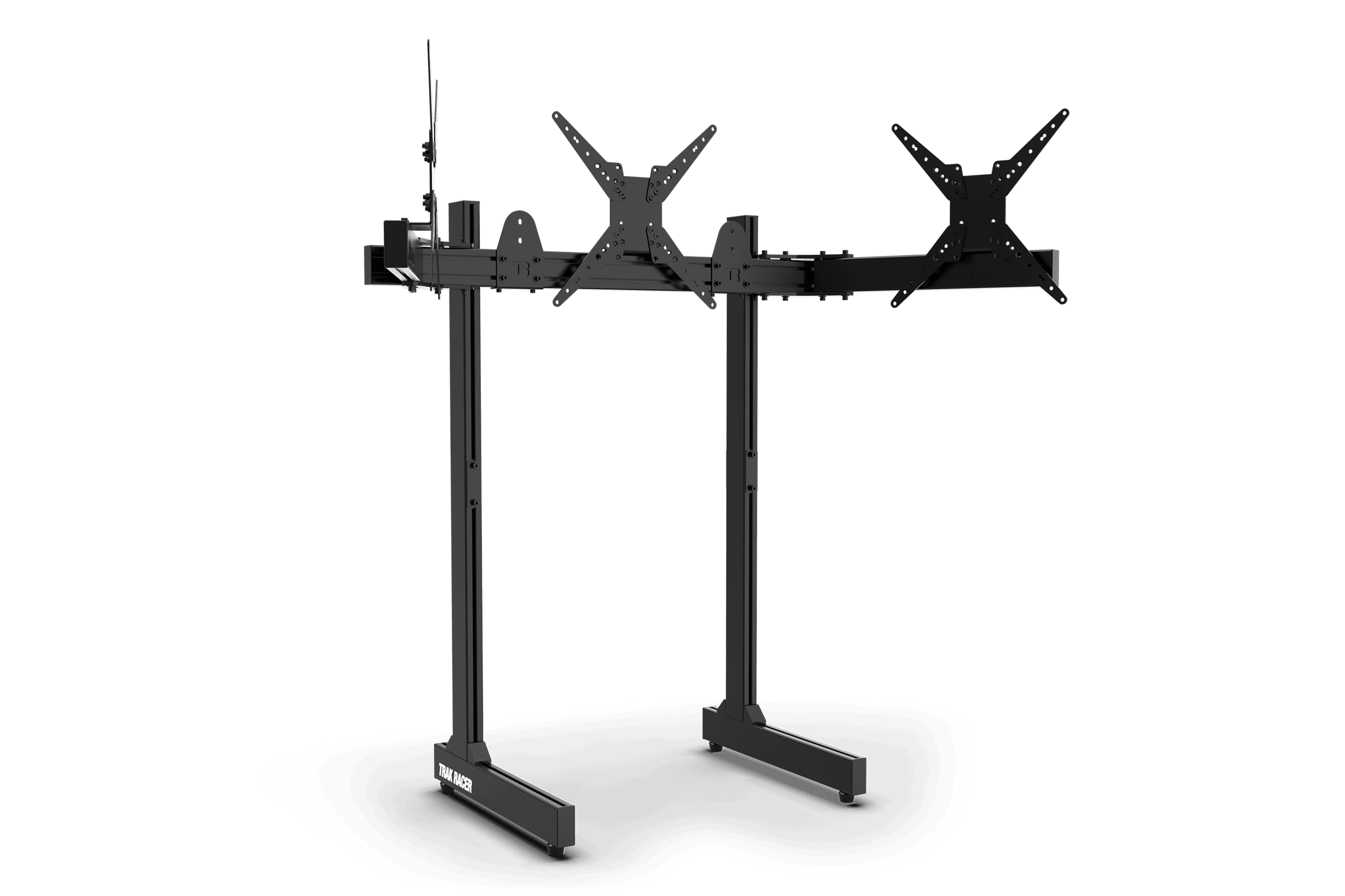 Large Freestanding Triple Monitor Stand - 1500mm / 59" Wide