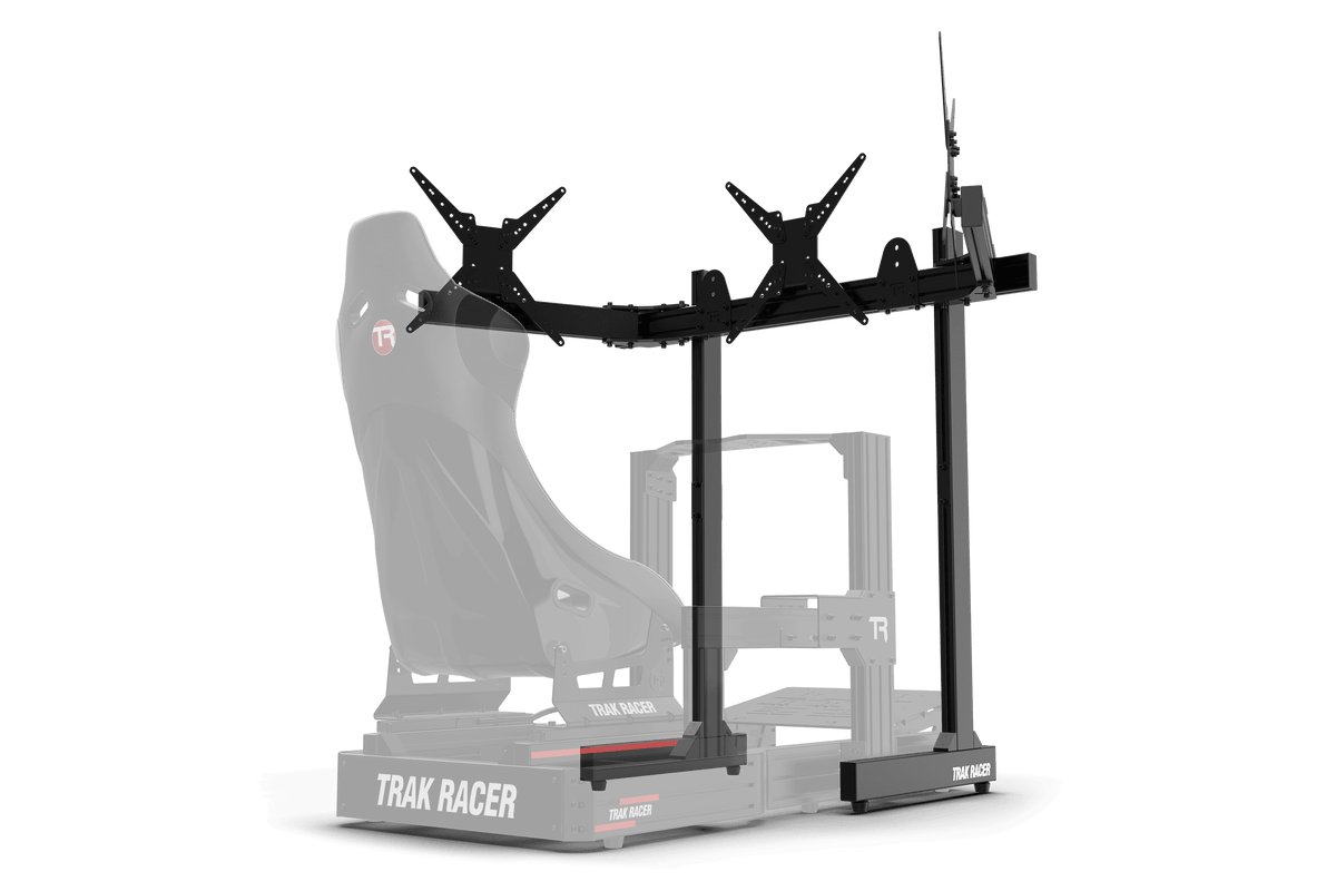 Large Freestanding Triple Monitor Stand - 1500mm / 59" Wide