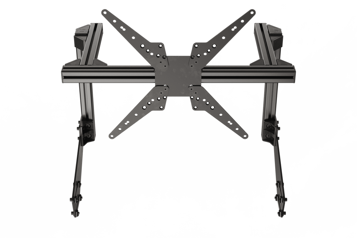 Budget Cockpit-Mounted Single Monitor Stand - 580mm / 22.8" Wide