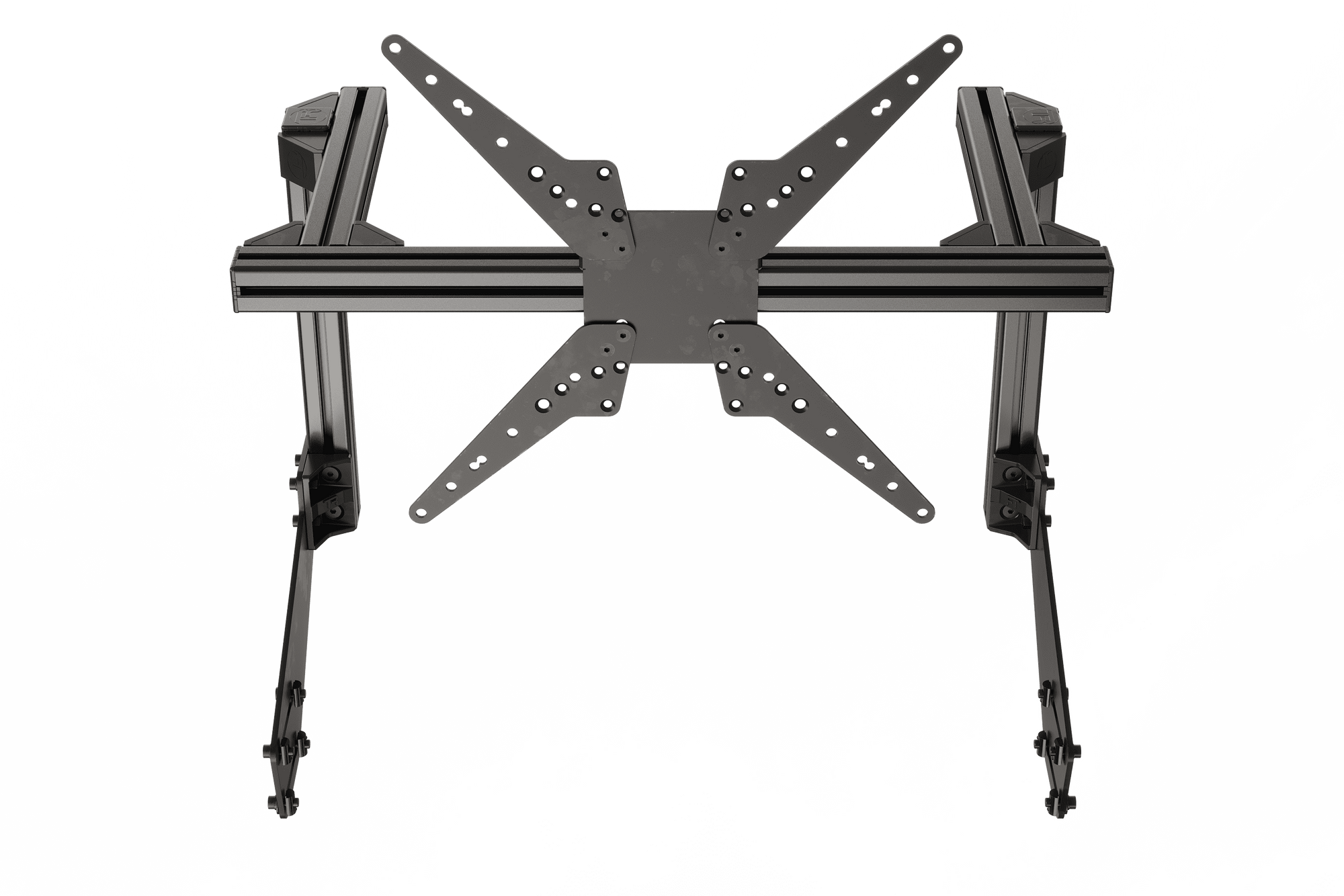 Budget Cockpit-Mounted Single Monitor Stand - 580mm / 22.8" Wide