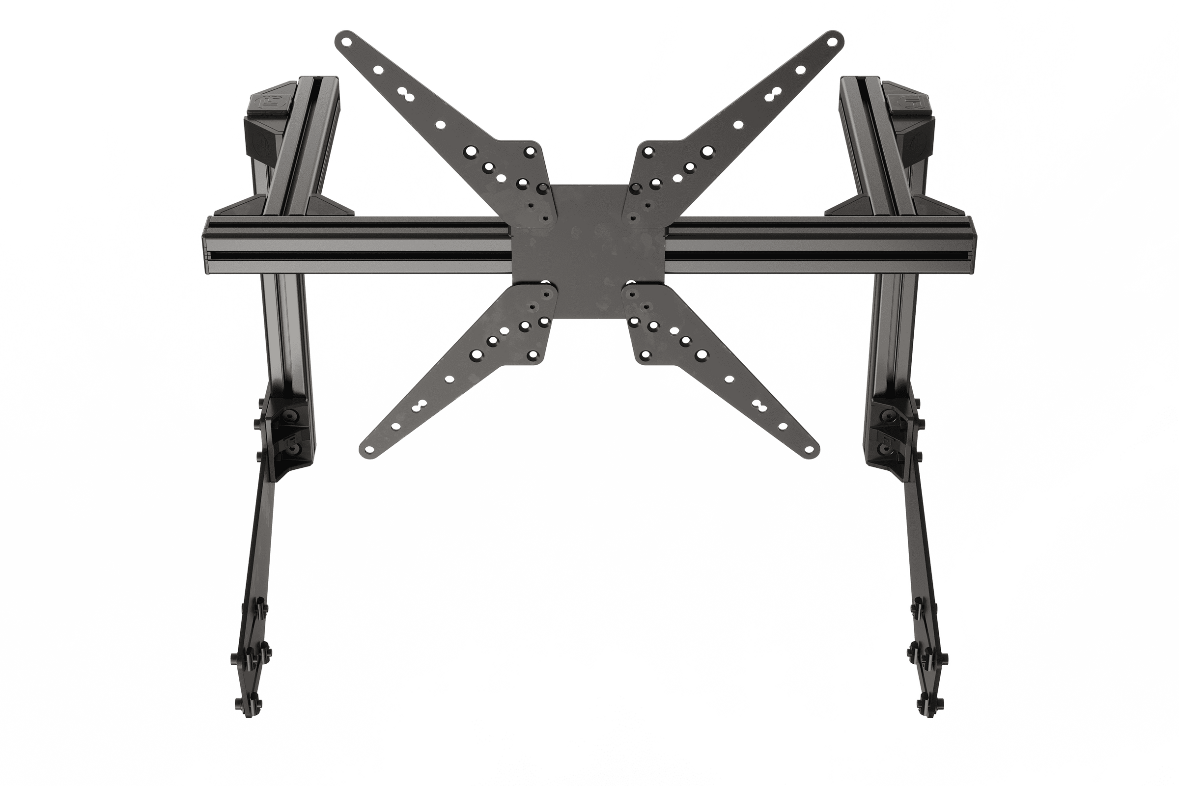 Budget Cockpit-Mounted Single Monitor Stand - 580mm / 22.8" Wide