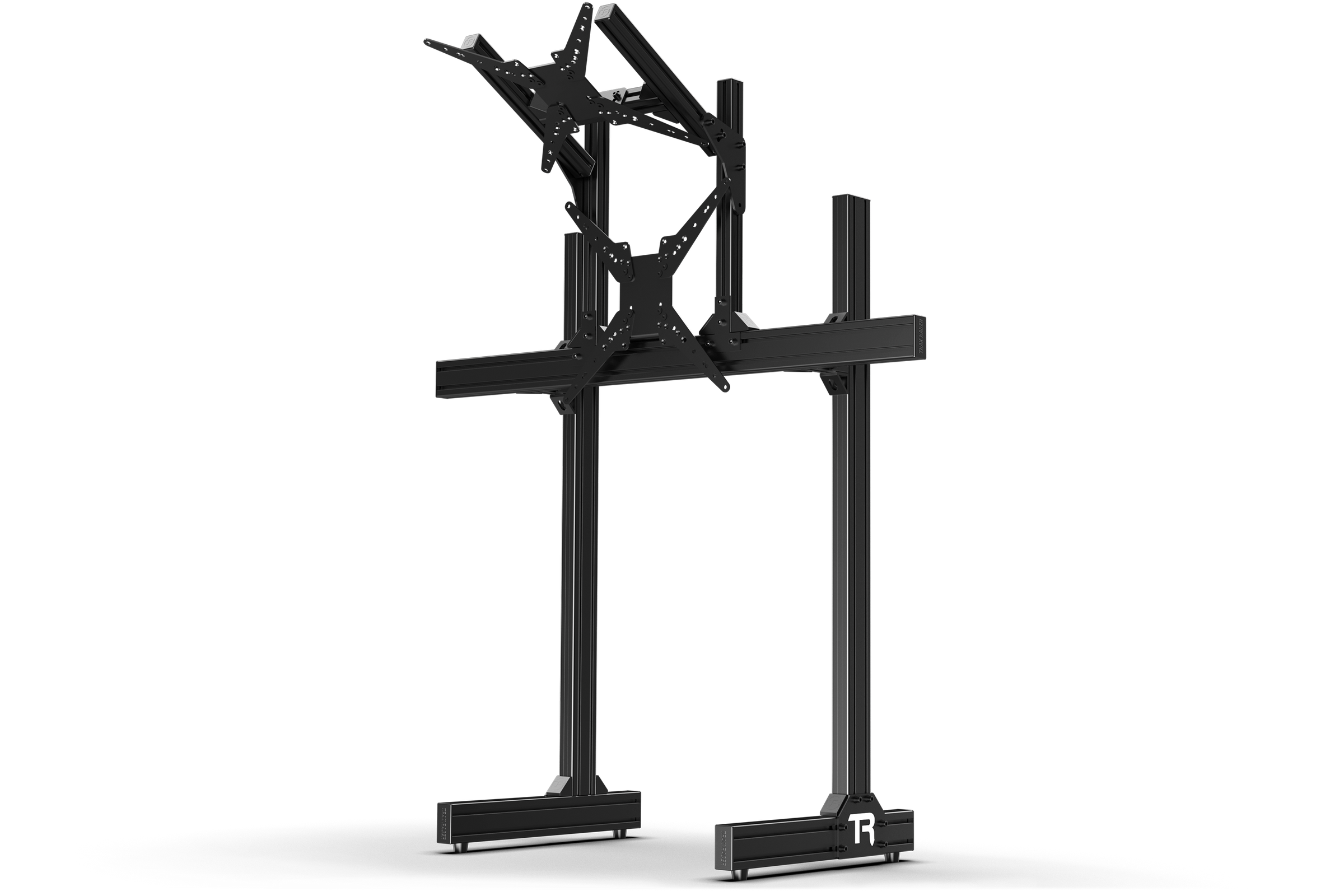 Large Freestanding Dual Monitor Stand - 1200mm / 47.25" Wide