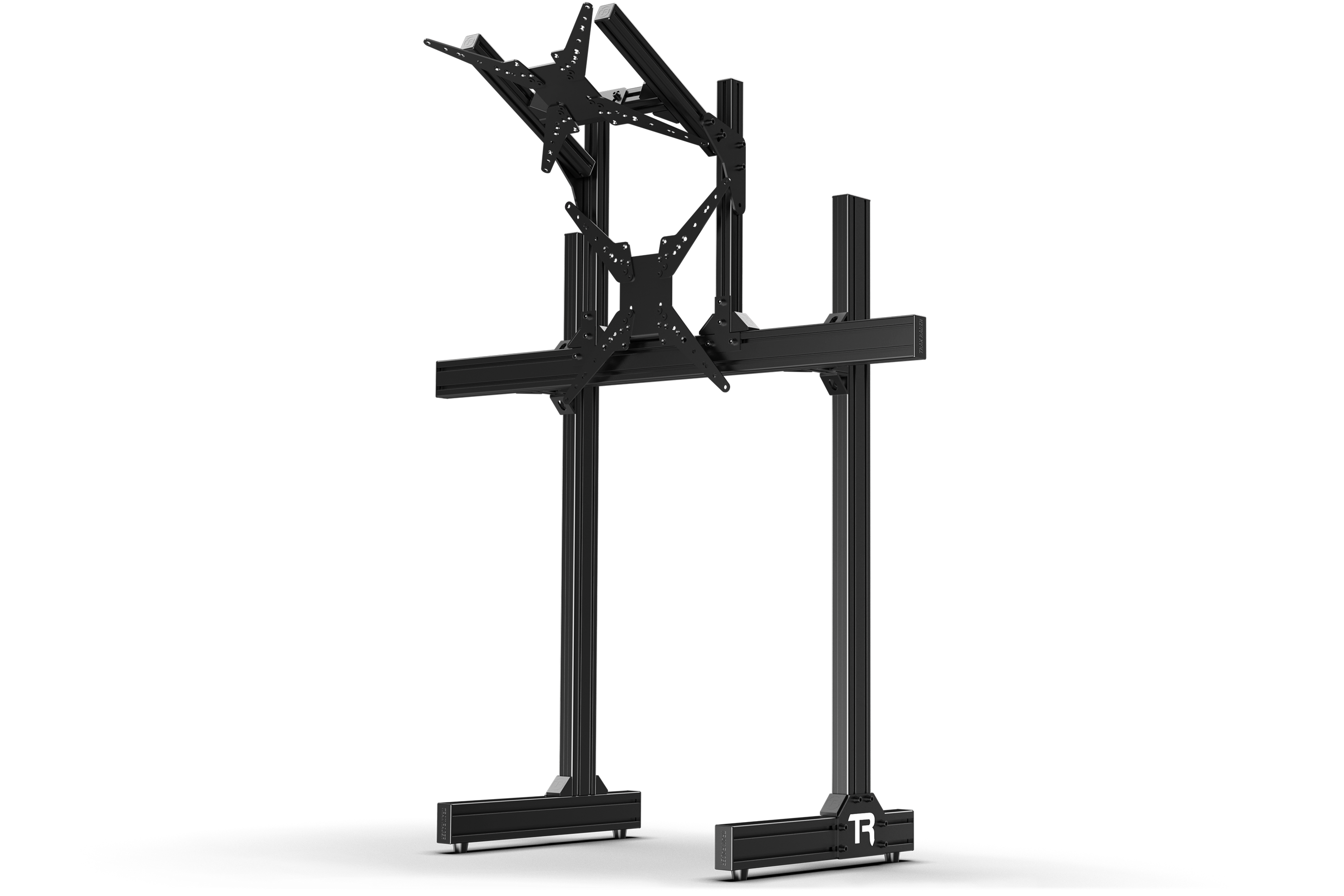 Large Freestanding Dual Monitor Stand - 1200mm / 47.25" Wide