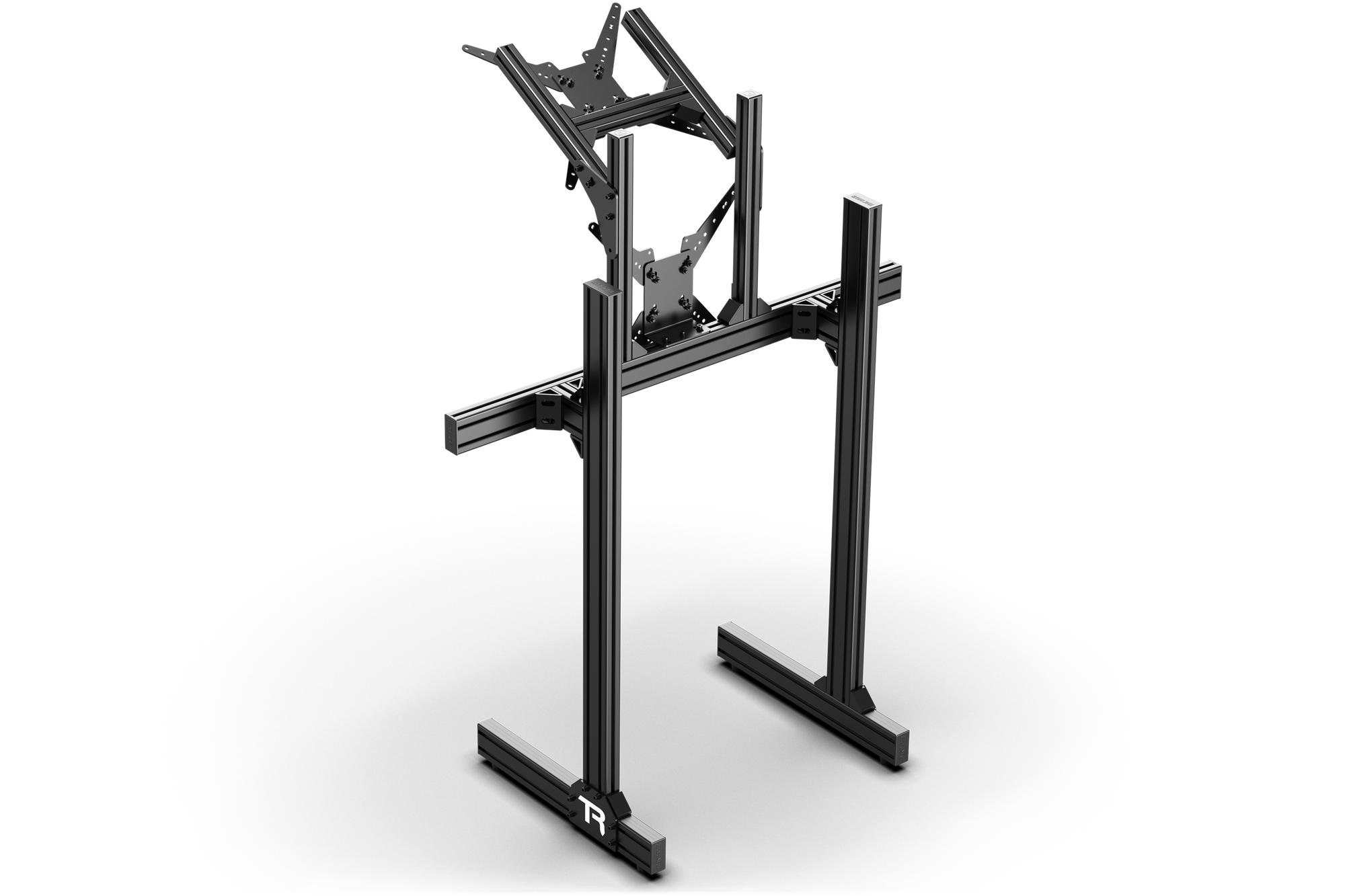Large Freestanding Dual Monitor Stand - 1200mm / 47.25" Wide