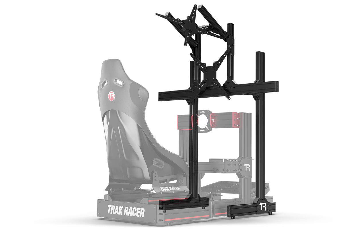 Large Freestanding Dual Monitor Stand - 1200mm / 47.25" Wide