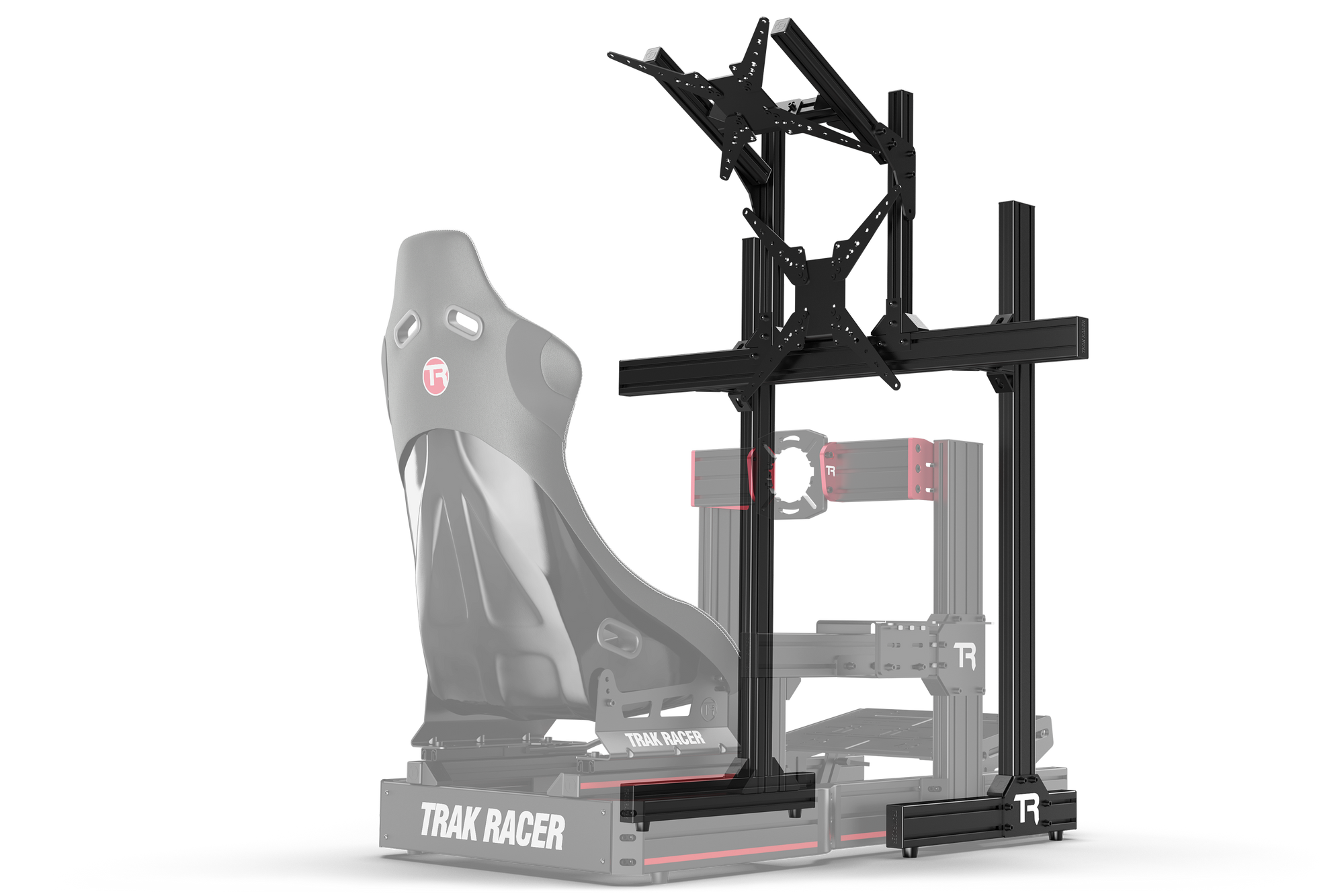 Large Freestanding Dual Monitor Stand - 1200mm / 47.25" Wide