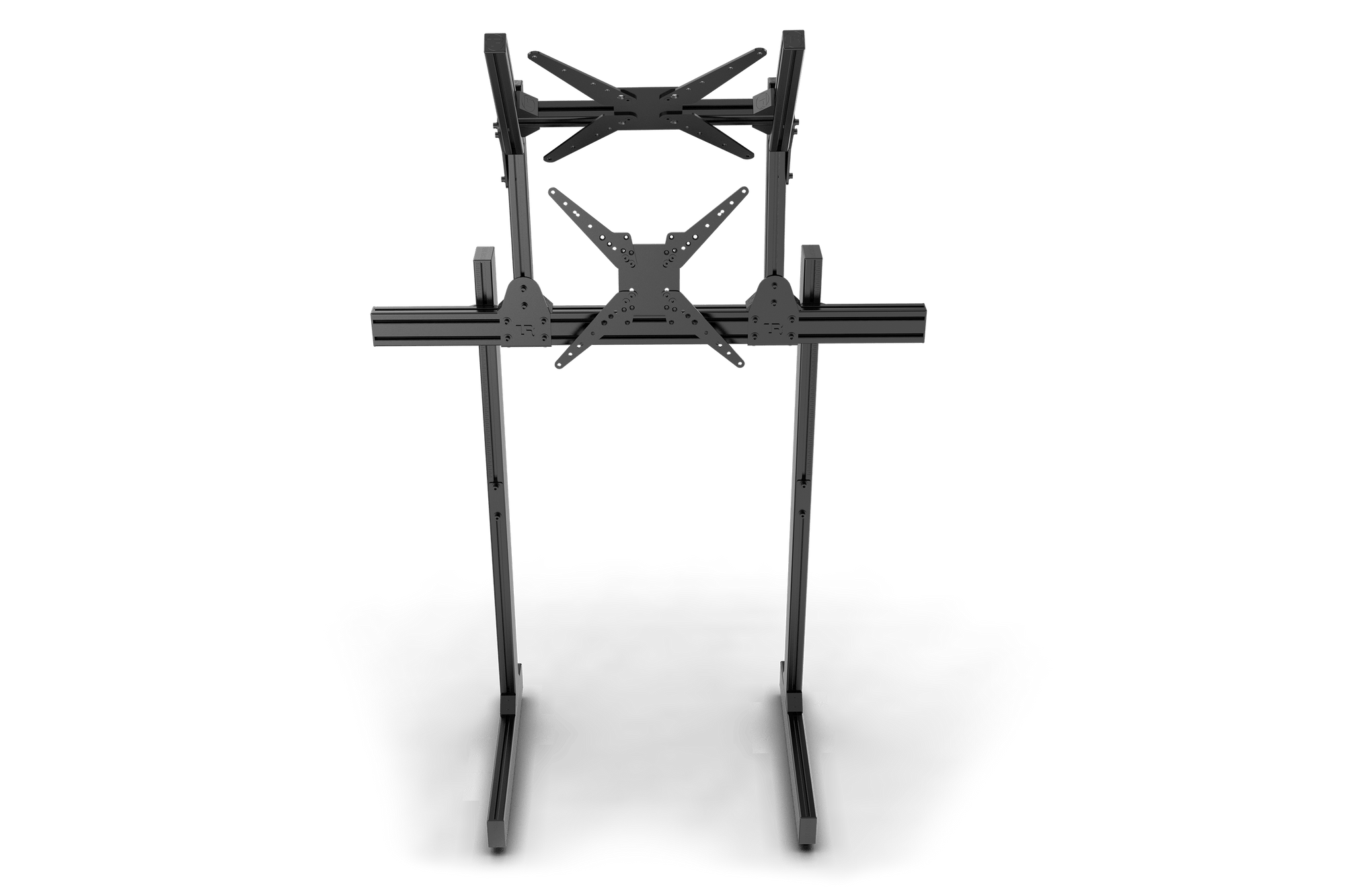 Large Freestanding Dual Monitor Stand - 1500mm / 59" Wide