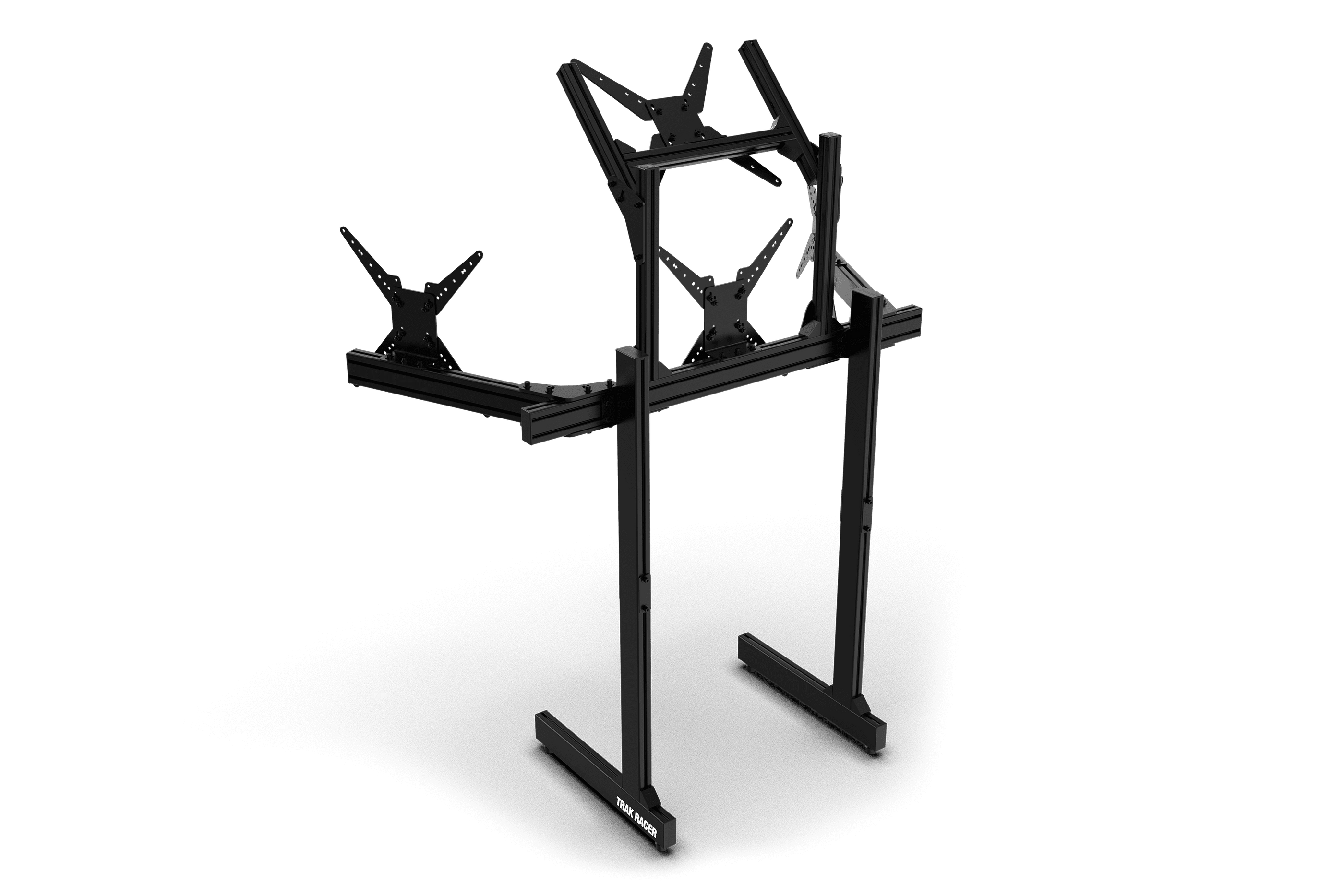 Freestanding Quad Monitor Stand - Supports up to 45" Displays