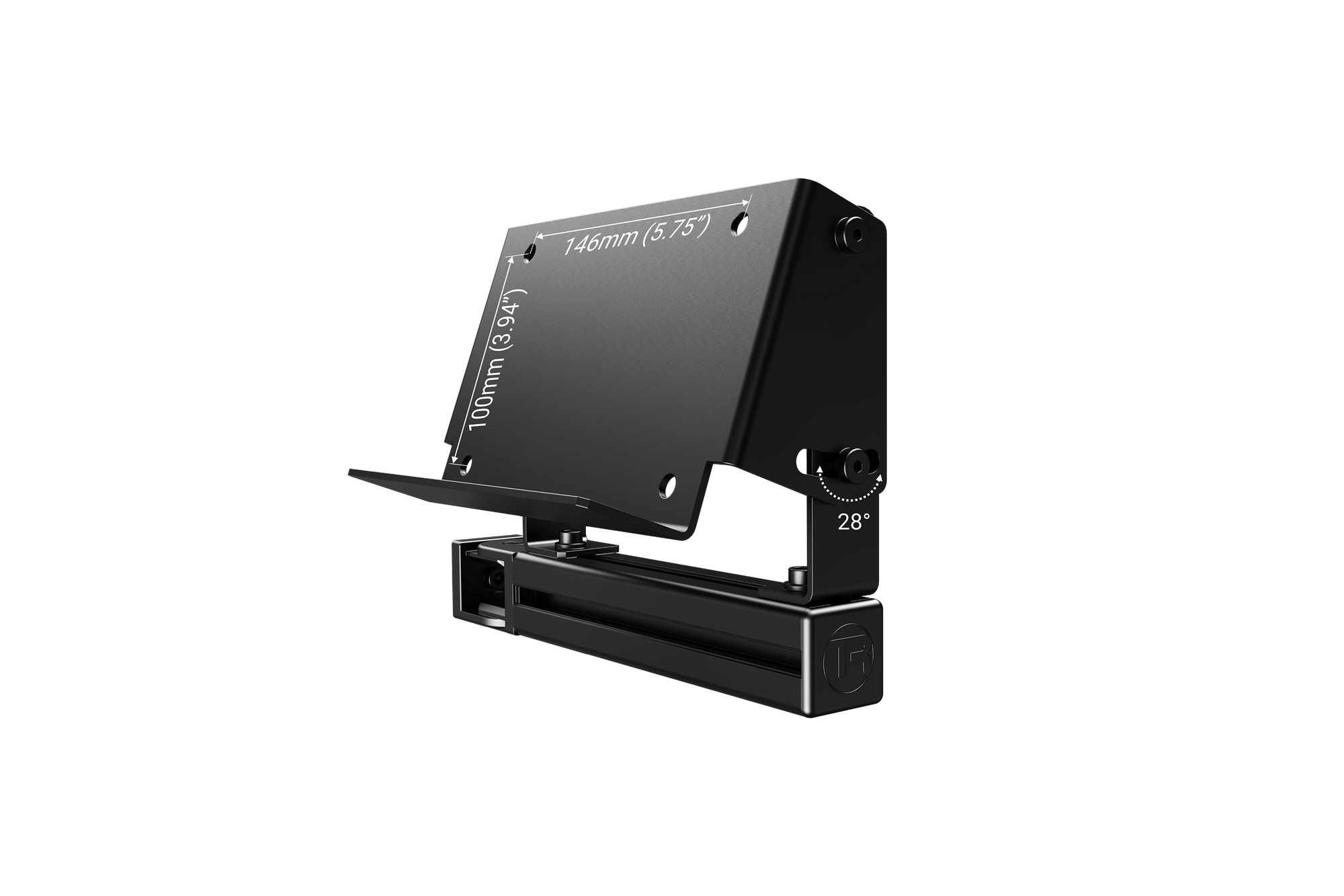 Button Box / Elgato Stream Deck Mount with Pivot Joint