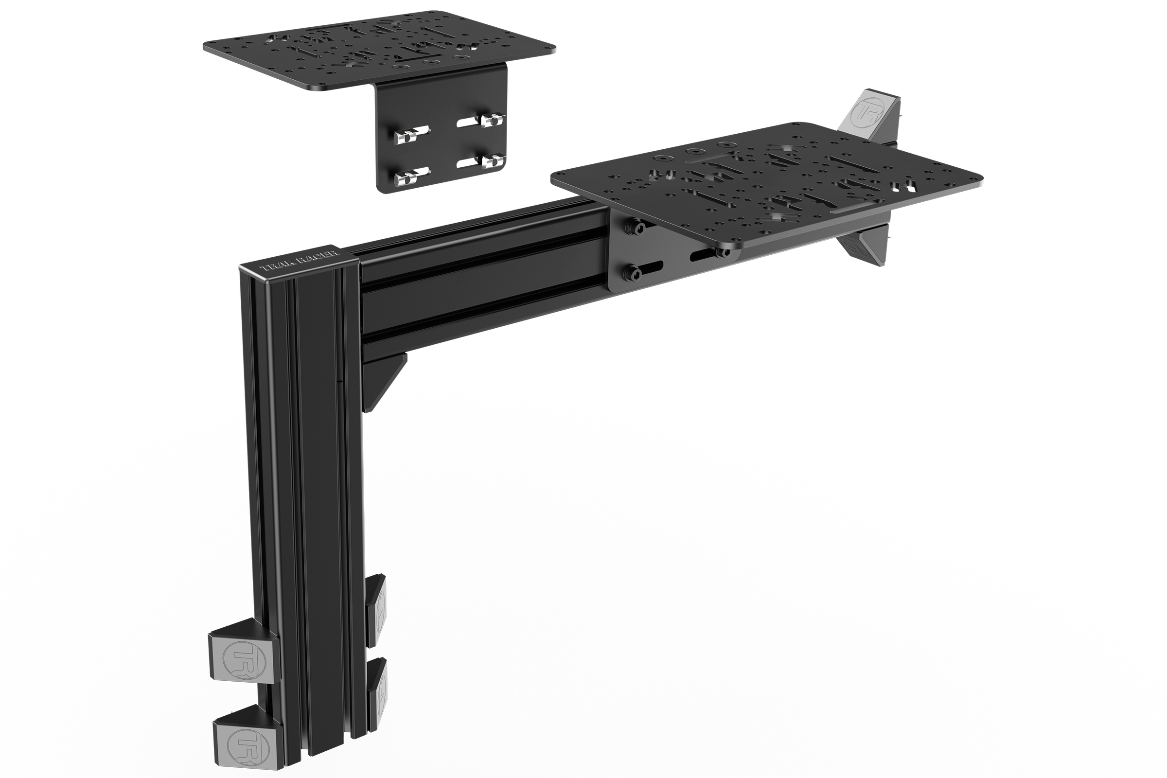 Flight Sim Control Mounts with 1 Side Support for all Aluminum Cockpit