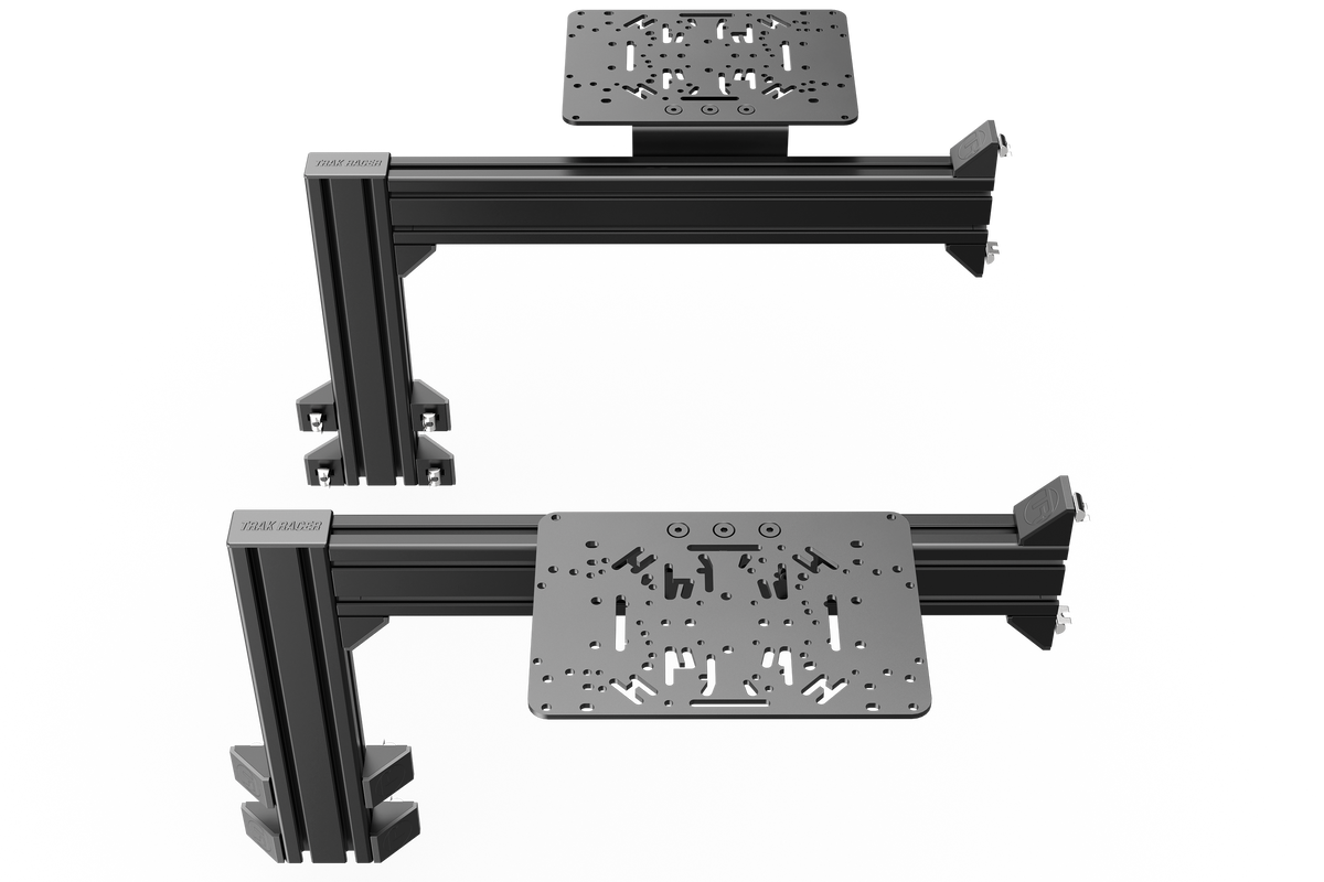 Flight Sim Control Mounts with 2 Side Supports for all Aluminum Cockpi