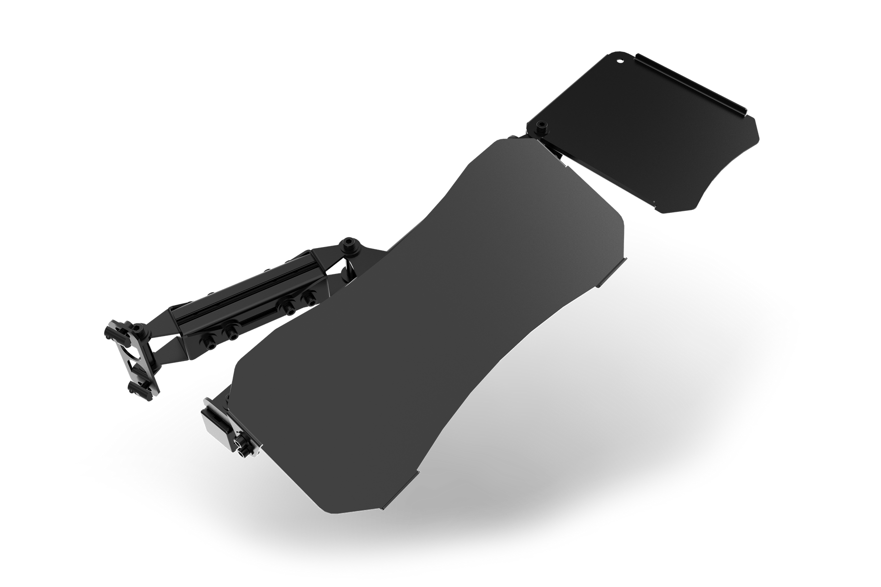 Adjustable Keyboard Mouse Tray V2 for Aluminium Cockpits