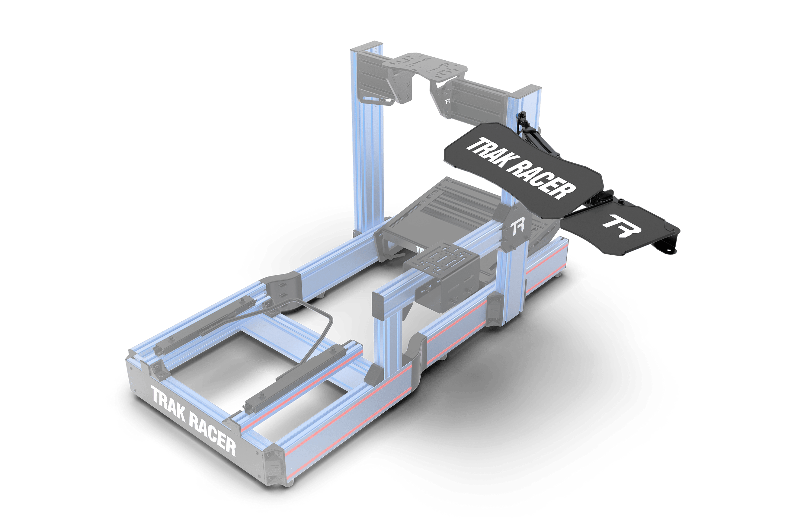 Adjustable Keyboard Mouse Tray V2 for Aluminium Cockpits