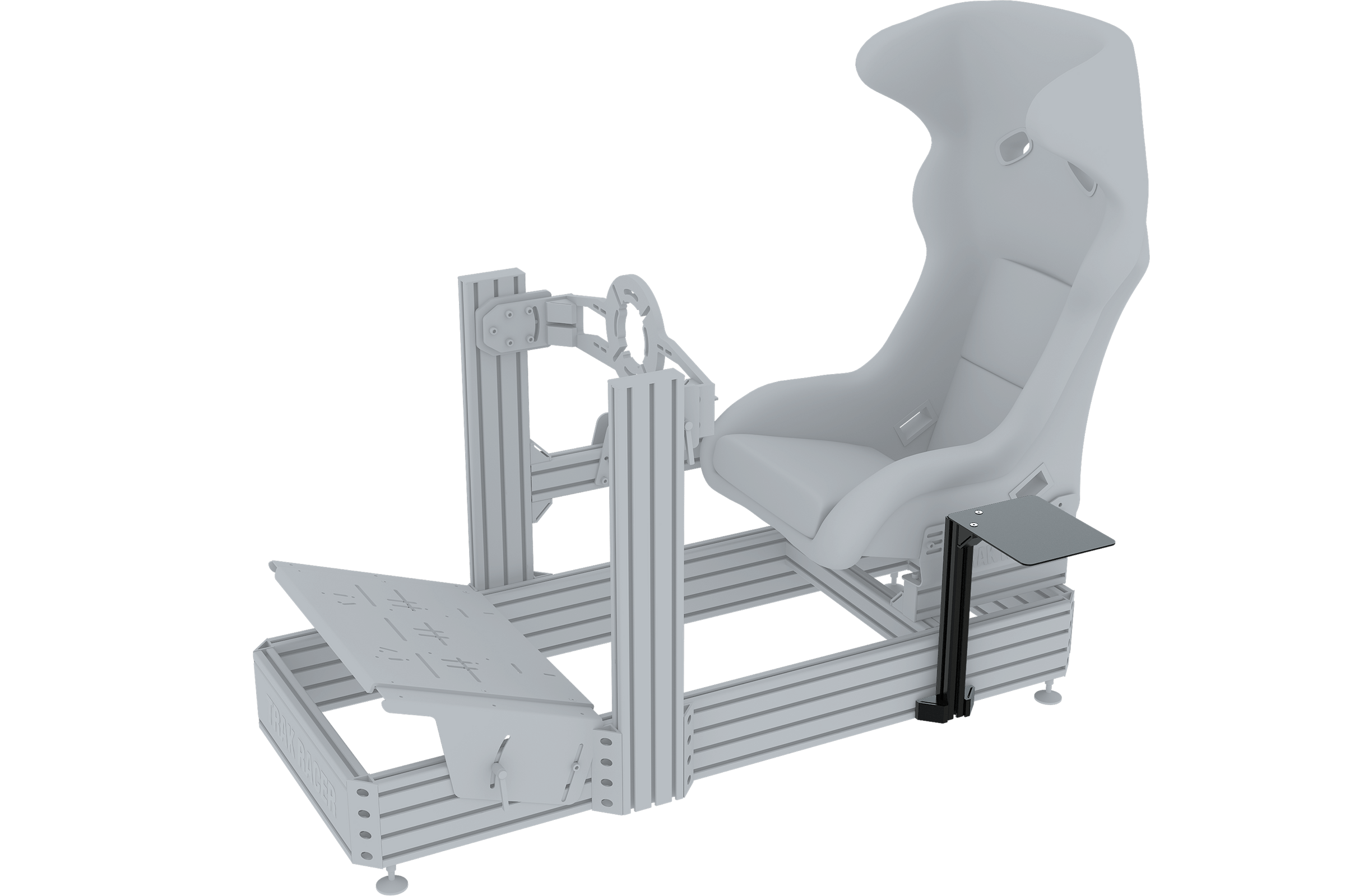 Computer Mouse Shelf with 40×40 mm (1.57" × 1.57") Aluminium Profile