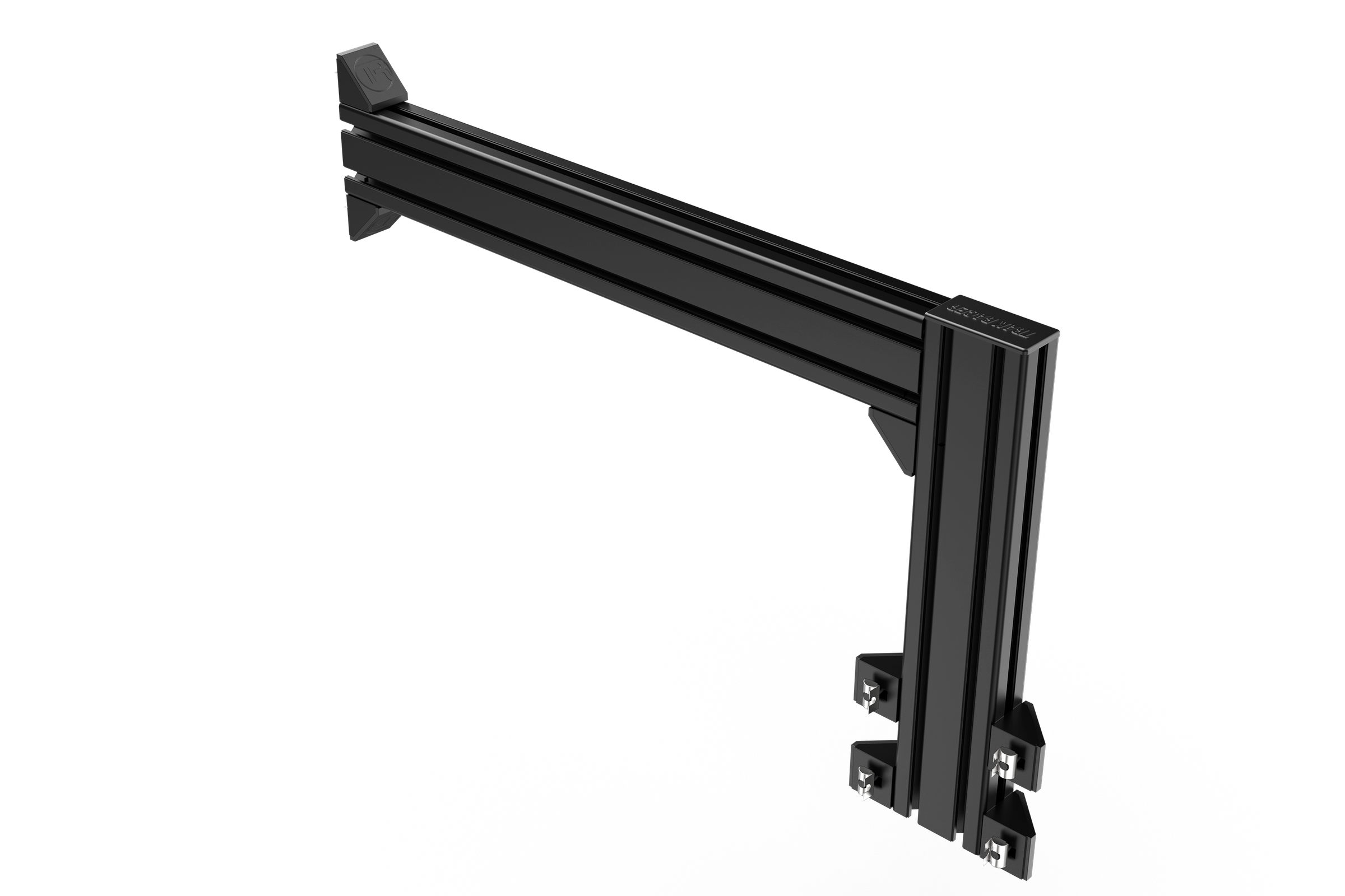 Flight Sim Control Mounts with 2 Side Supports for all Aluminum Cockpi