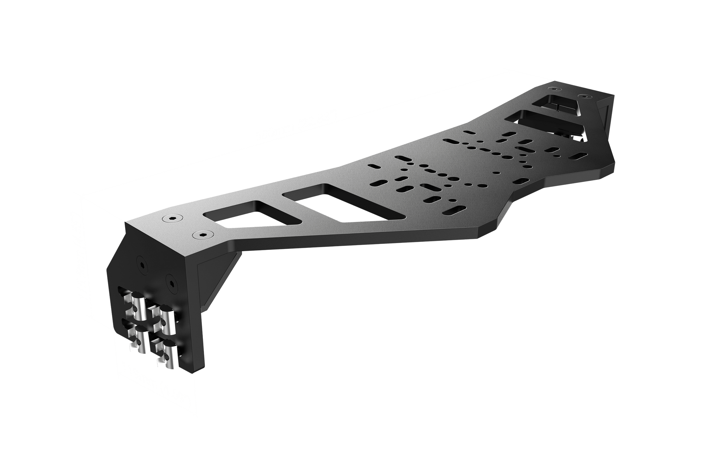 Universal Wheel Plate Deck with Full Slide and Angle Adjustment