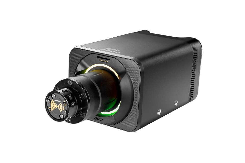 Simagic NEO X Hub with Alpha EVO Pro 18nm Wheel Base and Leather Steer