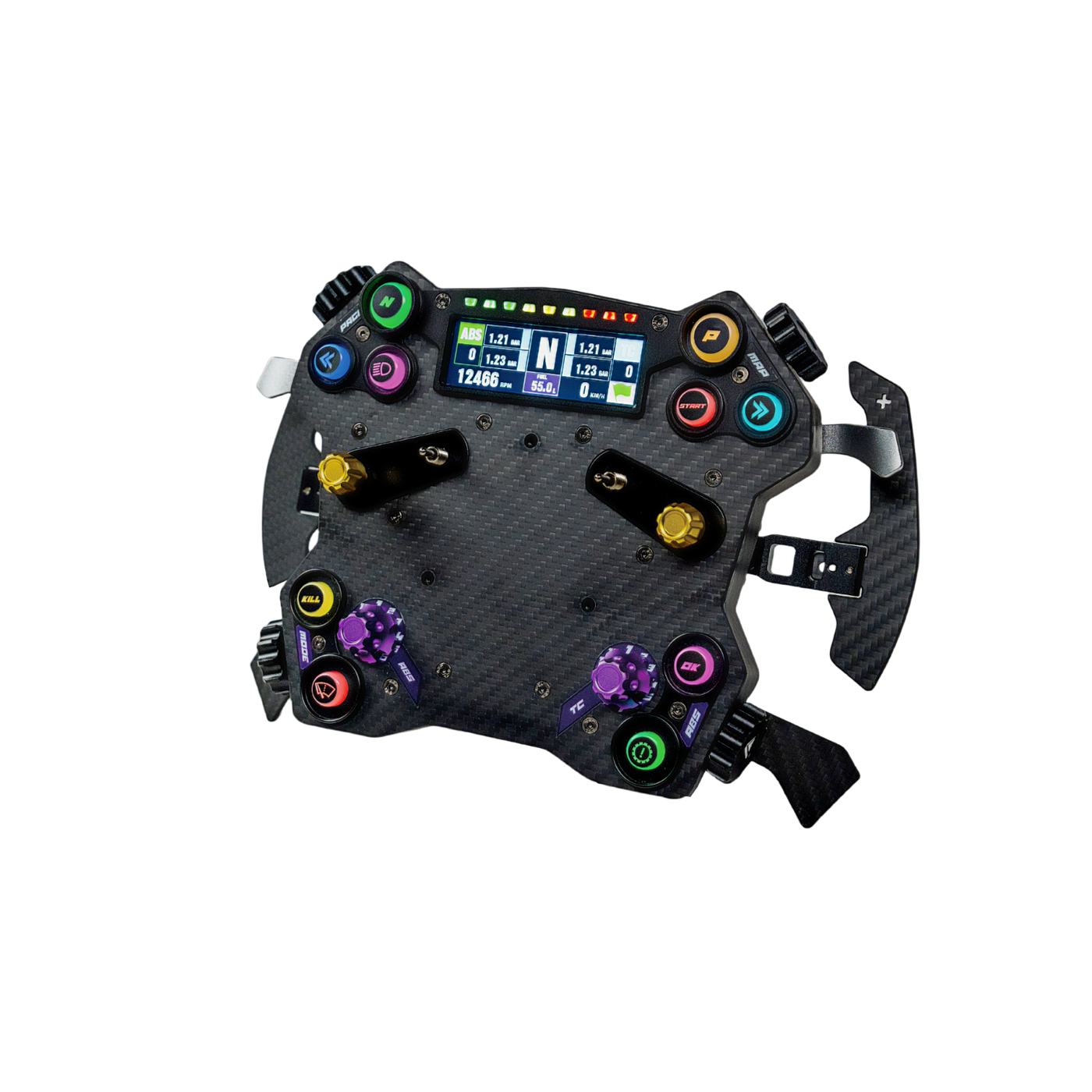 Conspit H.AO Hub with Wheel – Full Carbon Fiber Race Hub with Display